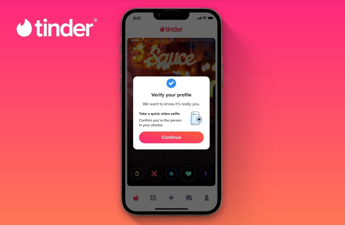 Tinder's Verification Process Will Now Use AI And Video Selfies - Bytefeed - News Powered by AI