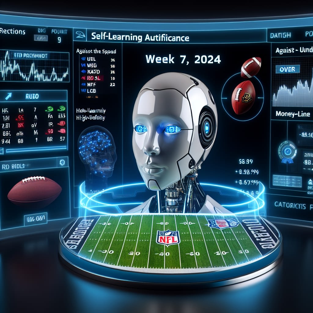 AI-powered NFL betting insights for Week 7, 2024: ATS, over-under, and ...