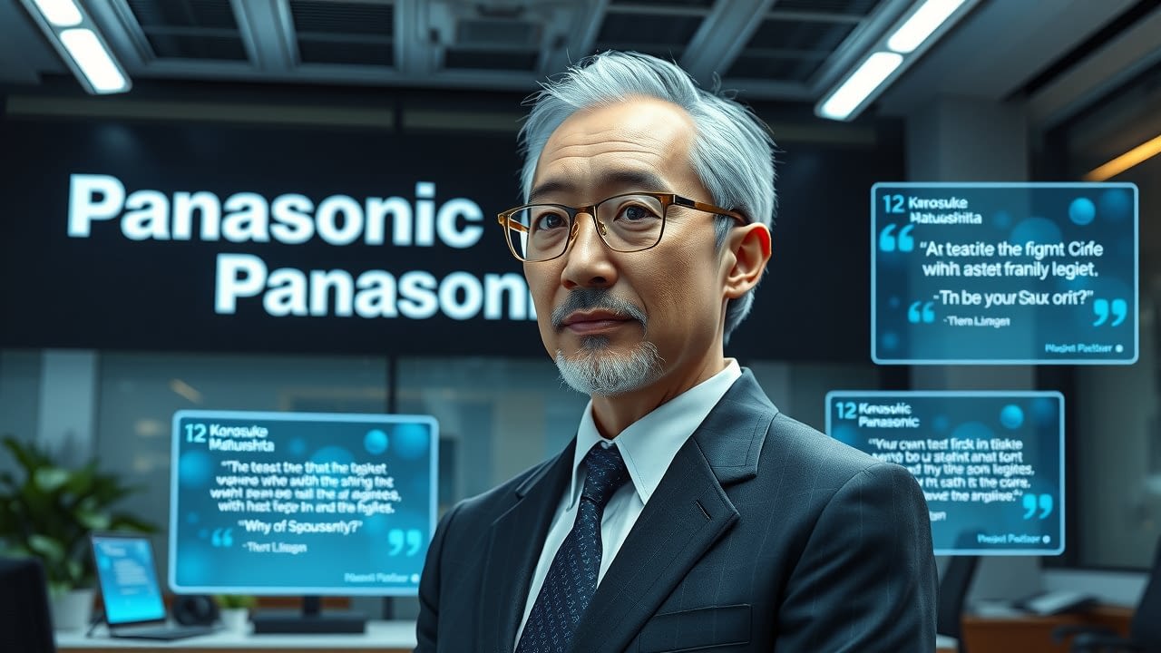 Panasonic Revives 'God of Management' as AI Avatar to Inspire Future Generations - Bytefeed ...