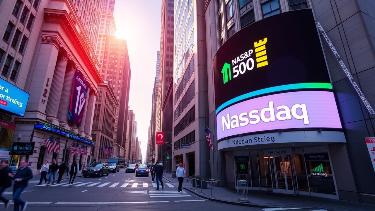 S&P 500 and Nasdaq Reach New Heights Amid AI and Economic Optimism ...