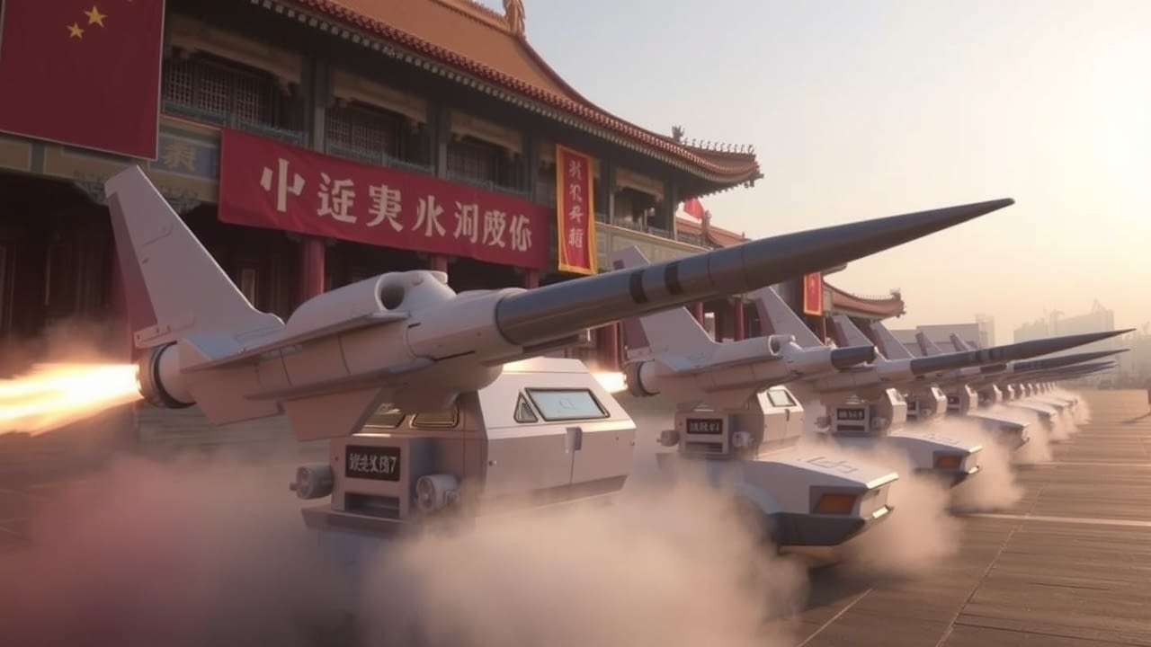AI, Lasers, and Missiles: Inside China's Futuristic Military Parade ...