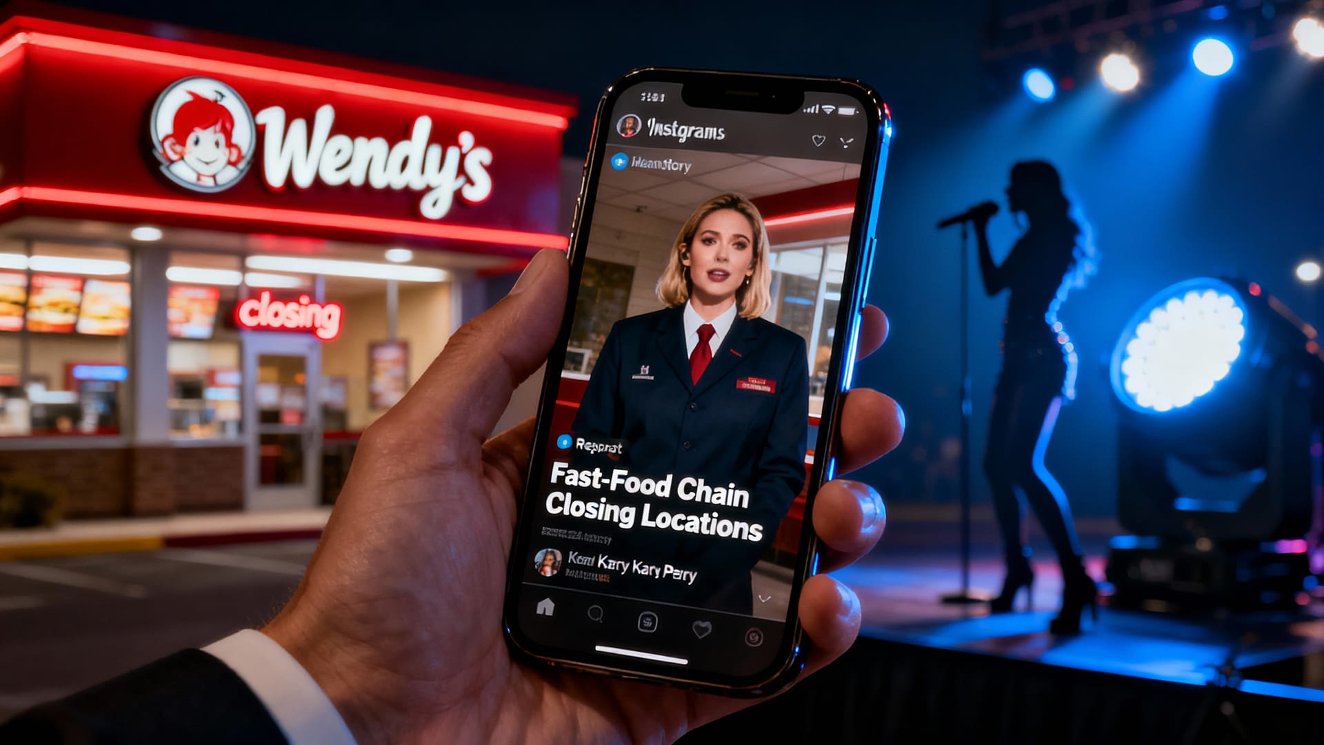 Katy Perry's Manager Celebrates Wendy's Misfortune With Subtle Shade ...