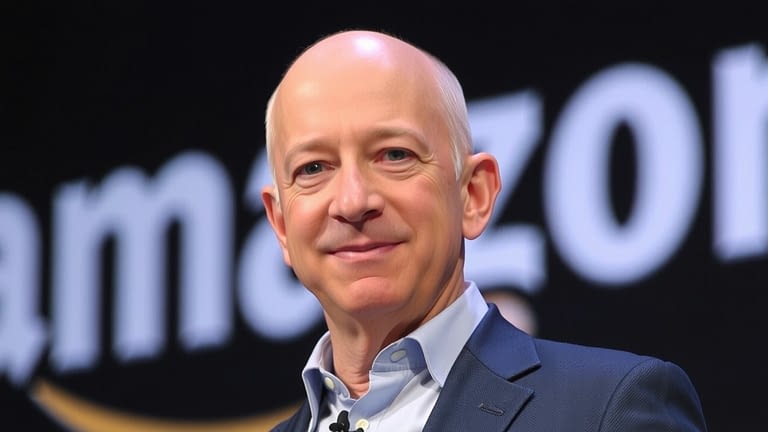 Amazon Boss Jeff Bezos Discusses AI Boom and Industrial Bubble ...