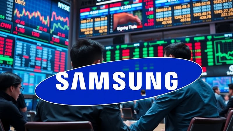 Samsung Shares Surge Following Shocking $7 Billion Buyback, Markets ...