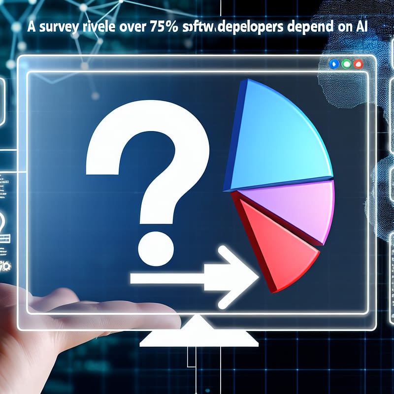Google survey says more than 75% of developers rely on AI. But there's ...