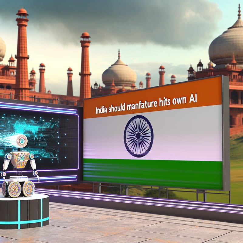 India Should Manufacture Its Own AI and Accelerate AI Ambitions - Bytefeed - News Powered by AI