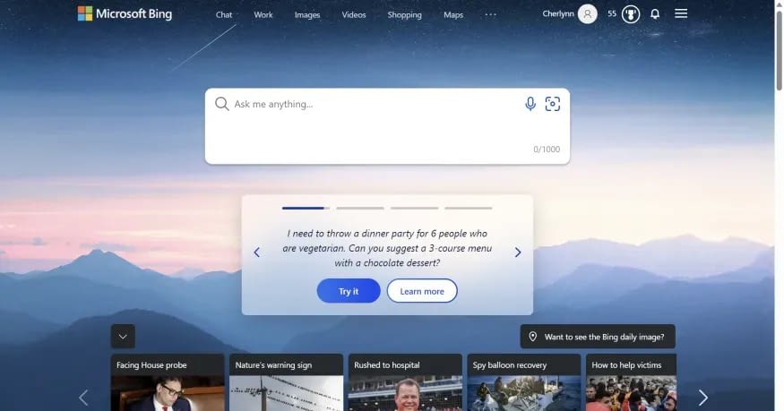 Microsoft Offers Personalization Options for Bing's AI Chatbot ...