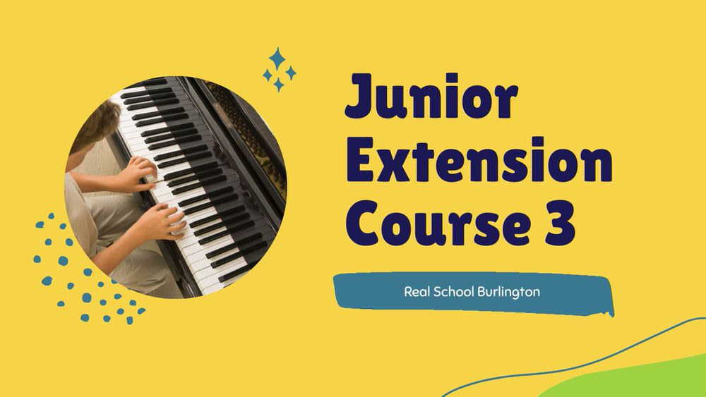 Junior Extension Course 3 with Miss Yuki - The Real School of Music