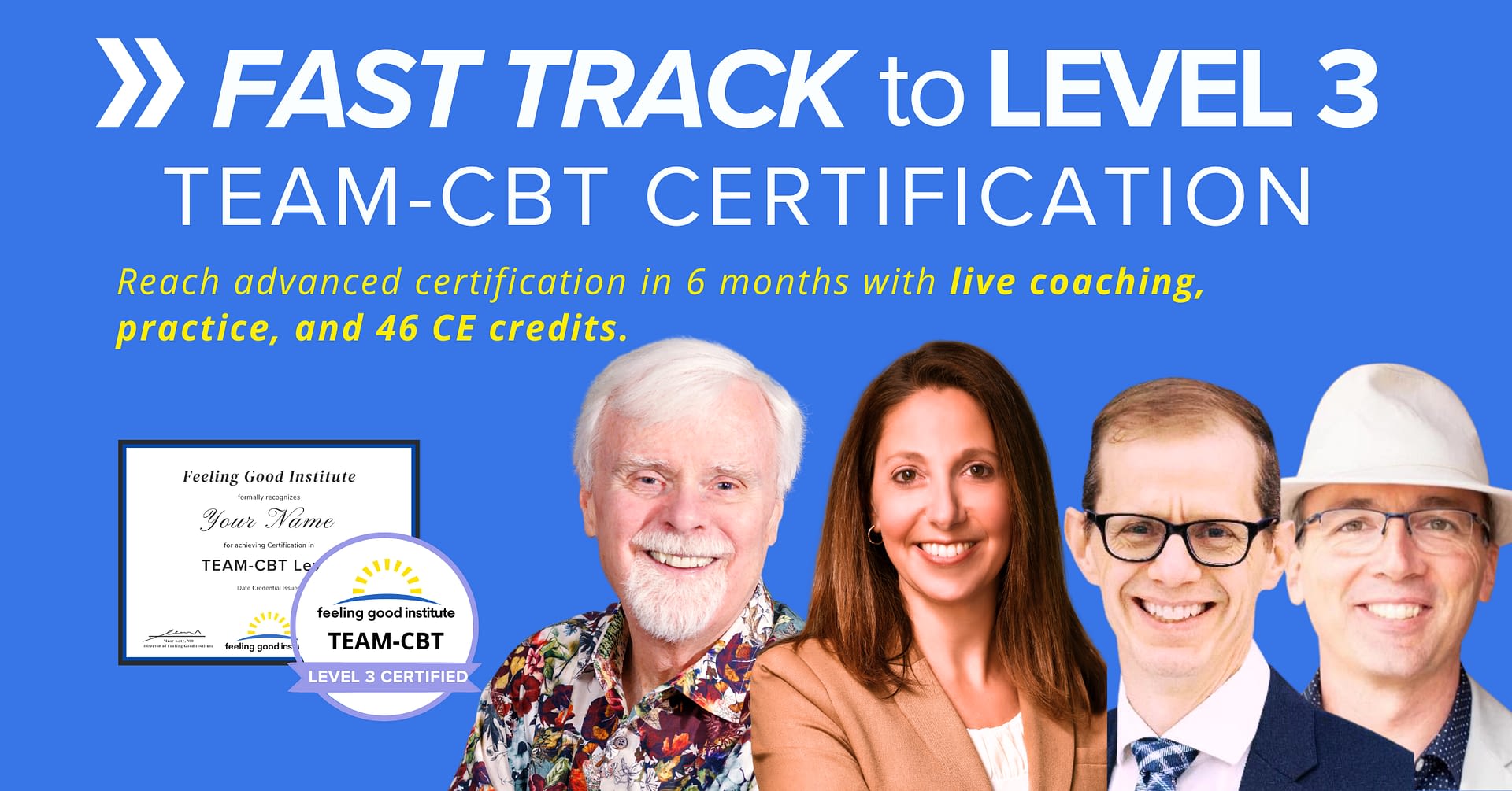 Starting Next Week: Sign up for TEAM Certification! - Feeling Good