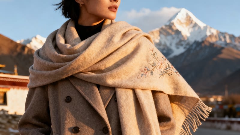 7 Celebrity Pashmina Moments That Quietly Screamed Luxury (From Royals ...