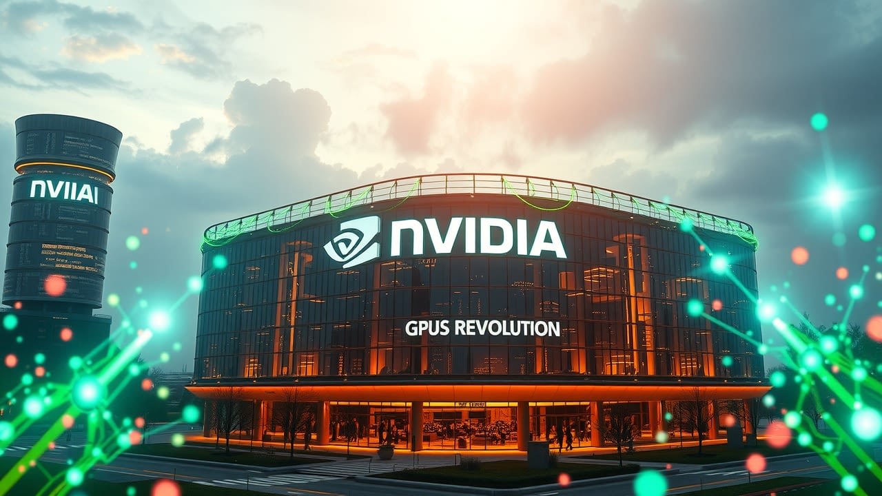 Nvidia stock dips despite optimistic forecast for 'Age of AI' and ...