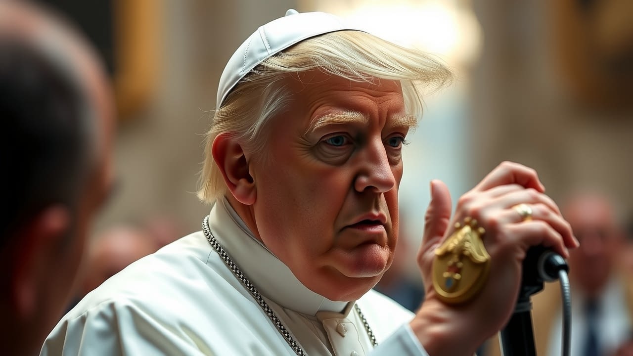 Trump's AI Pope Image Sparks Catholic Outrage - Bytefeed - News Powered ...