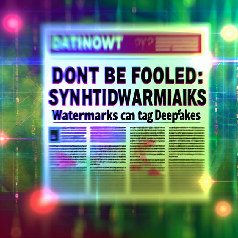 Don't be fooled: Google SynthID watermarks can identify deepfakes and ...