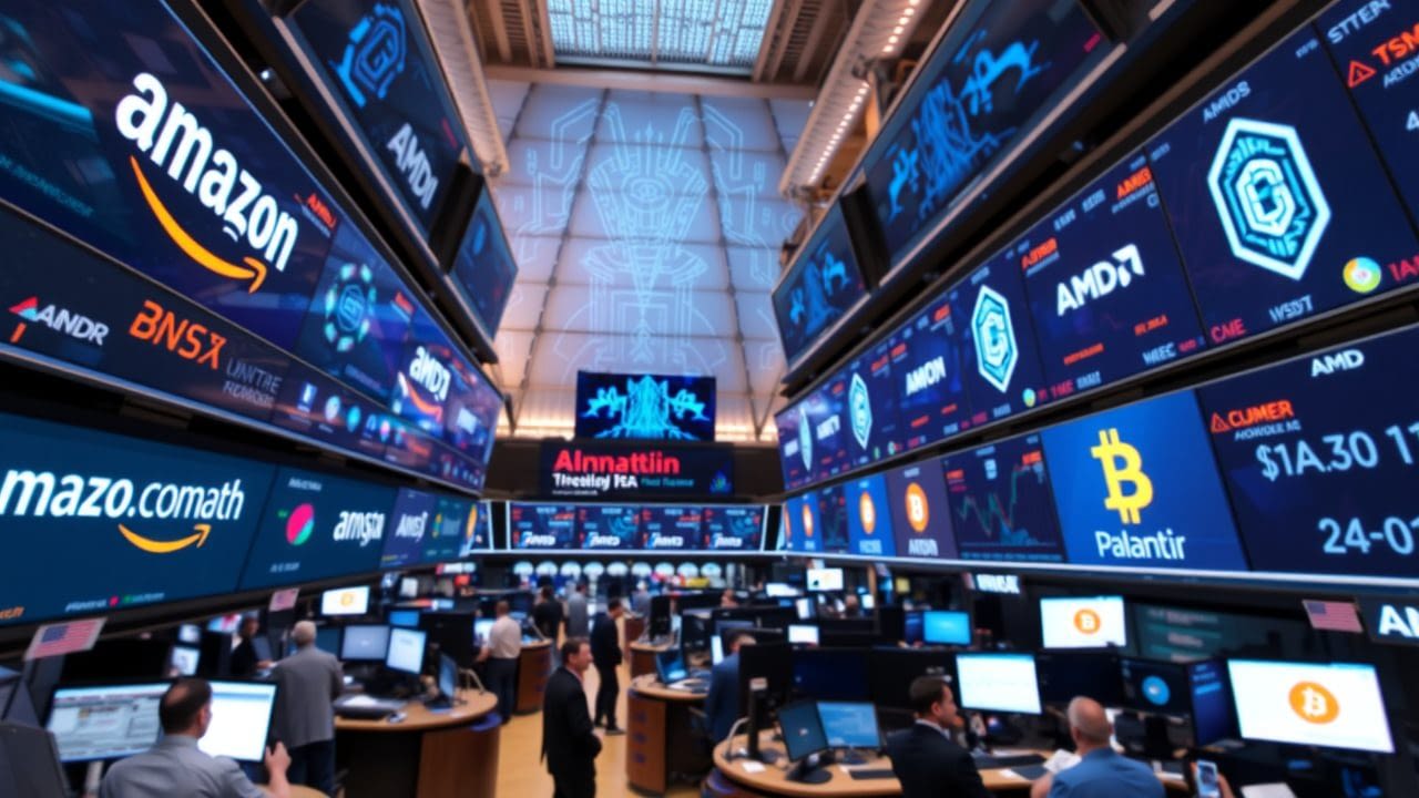 Cathie Wood Makes Bold Moves in Amazon, AMD, Palantir, and Bitcoin Amid ...