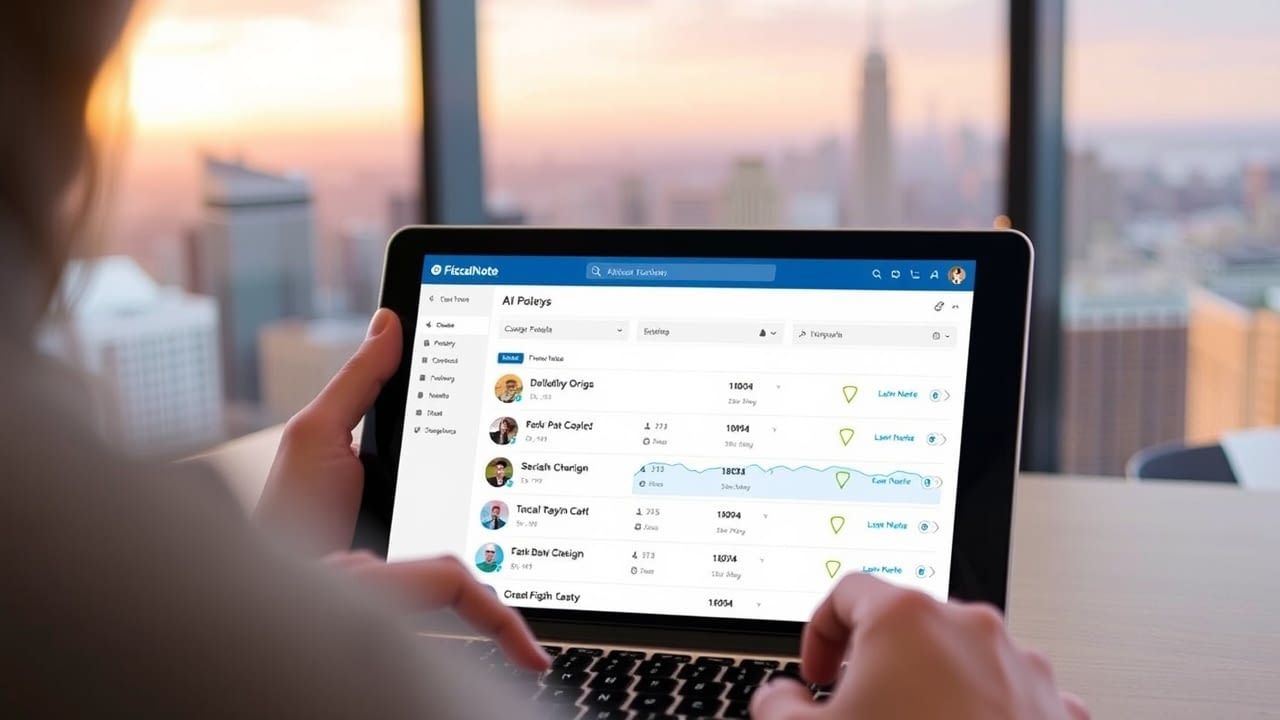 FiscalNote's AI-Powered Widget Revolutionizes Policy Tracking - Bytefeed - News Powered by AI