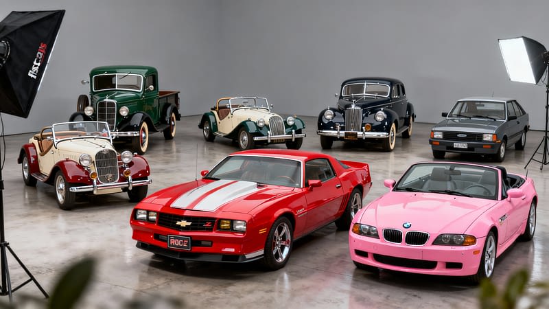 Forgotten First Cars of Mega-Stars: From a $350 Ford Pickup to a Barbie ...