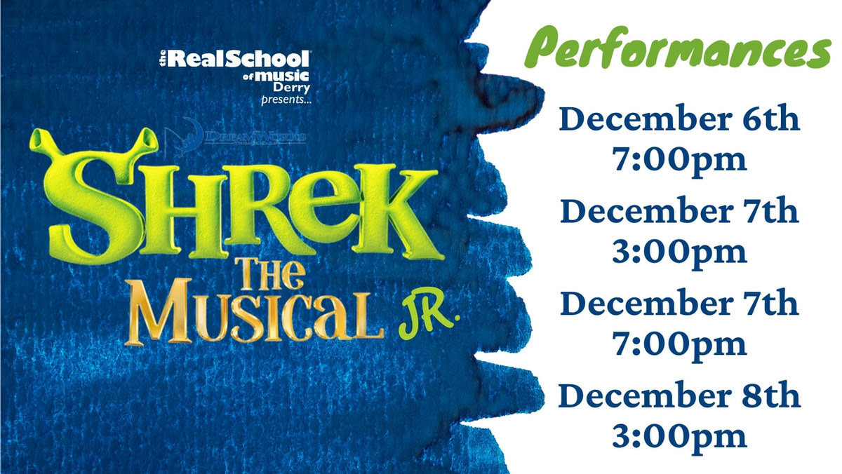 Shrek The Musical JR Performances - The Real School of Music