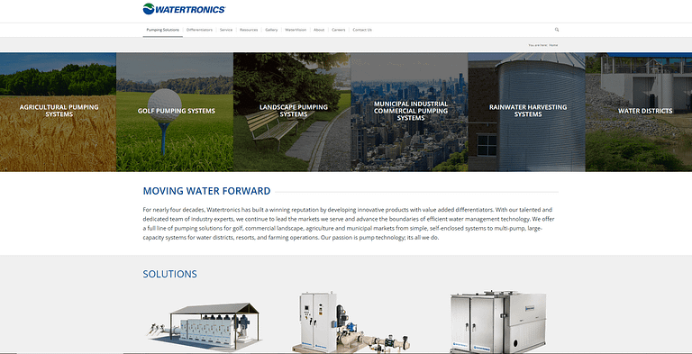 WATERTRONICS: New Watertronics.com Website | American Society of ...