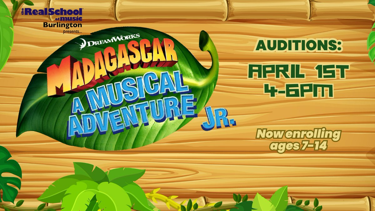 Auditions: Madagascar Jr. - The Real School of Music